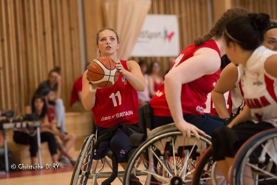 GB Women Win Lyon - British Wheelchair Basketball